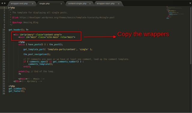 documentation-pro-modify-template-wrappers - Theme Palace